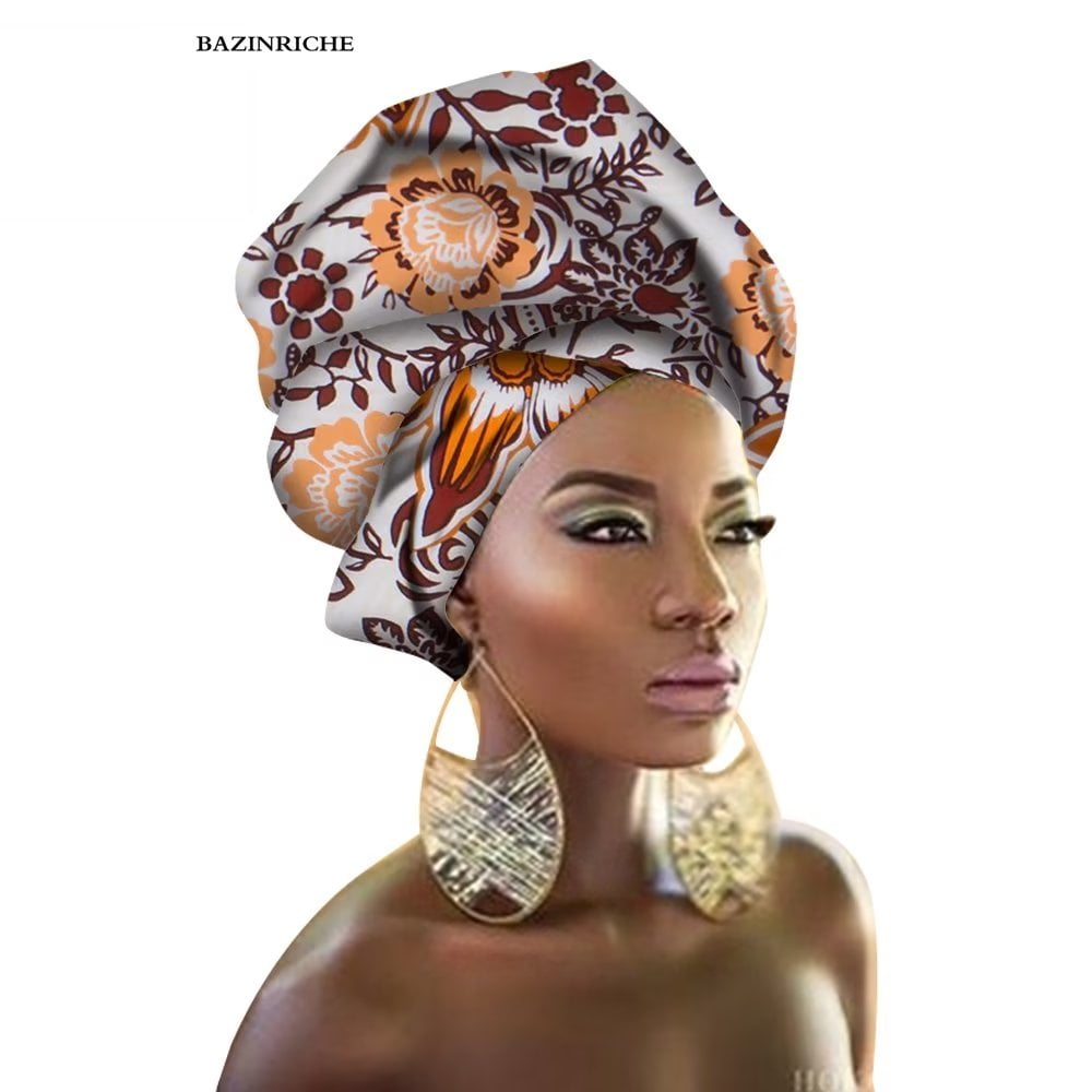 Hair Accessory Headband Head Wrap Tie Scarf African Hair Head Scarf Diy ...