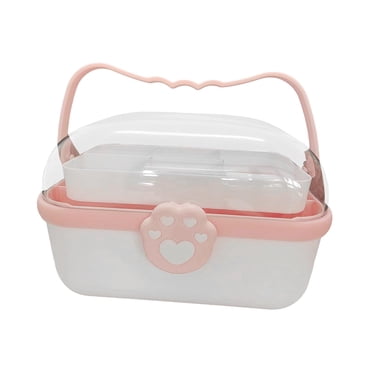 Multipurpose Storage Container Hair Accessories Organizer Lockable Cute ...