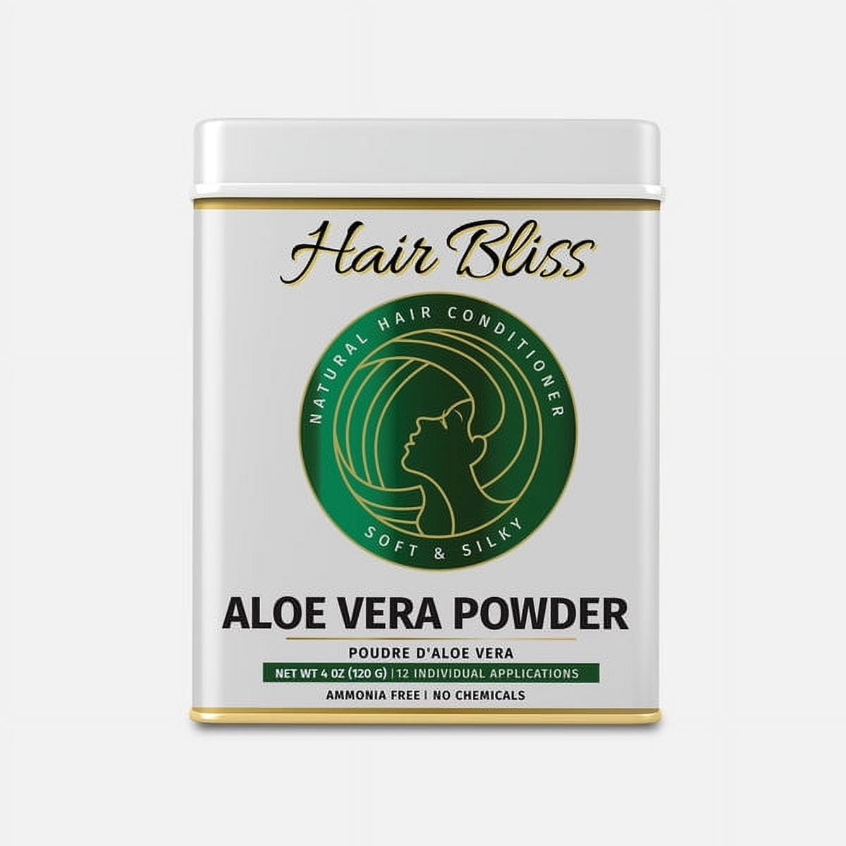 Hair Bliss- Natural AloeVera Herbal Hair & Skin Conditioning Powder-12 ...