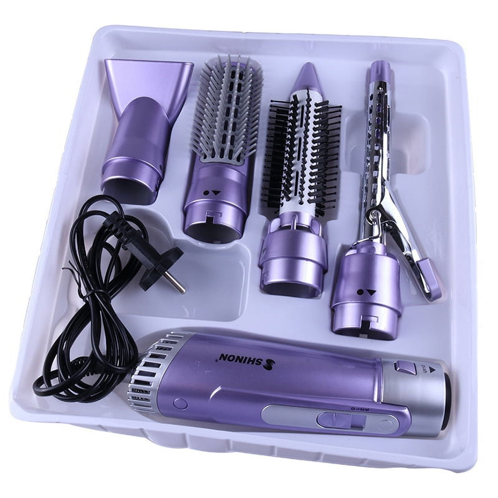 Hair Blow Dryer Brush 4-In-1 Kit Hair Dryer With 4 Removable Blower ...