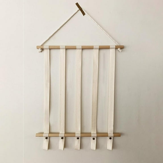 Wood Hair Bows Holder, Large Capacity Clips Hanger, Children Accessory ...