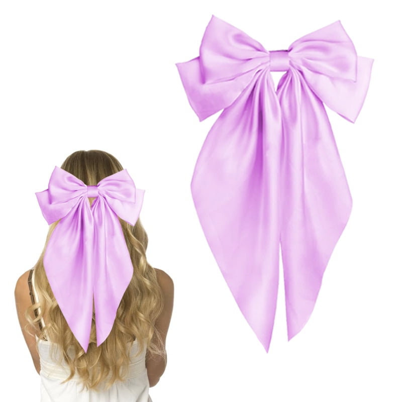 Dalrosia Hair Bows for Women Girls Hair Ribbon Bow Hair Clips with Long ...