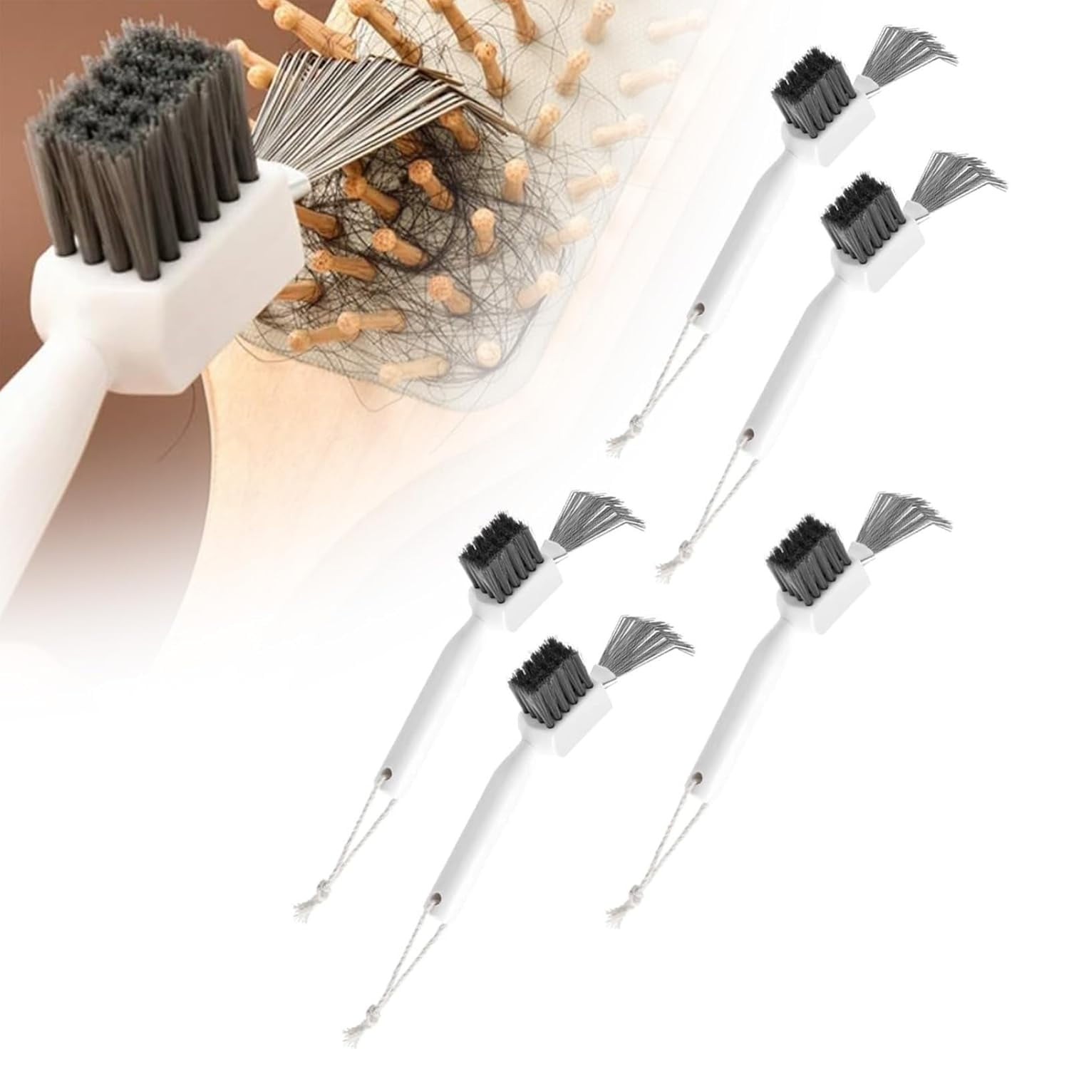 Hair Brush Cleaner Tool,2025 2 In1 Comb Cleaner Multifunctional ...