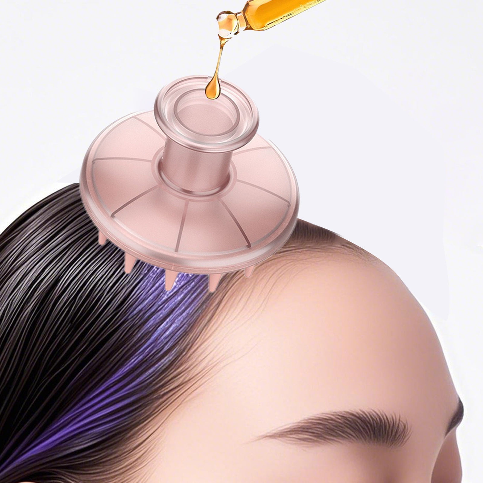 Hair Brush Hair Oil Applicator and Oils for Scalp Applicator Comb with ...
