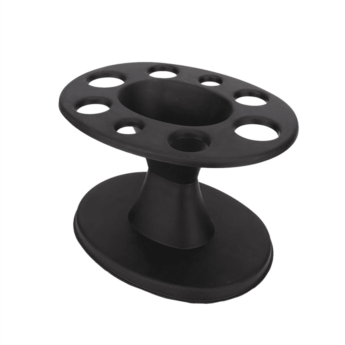 Hair Brush Holder Round Comb Display Rack Styling Stand Hairdressing ...