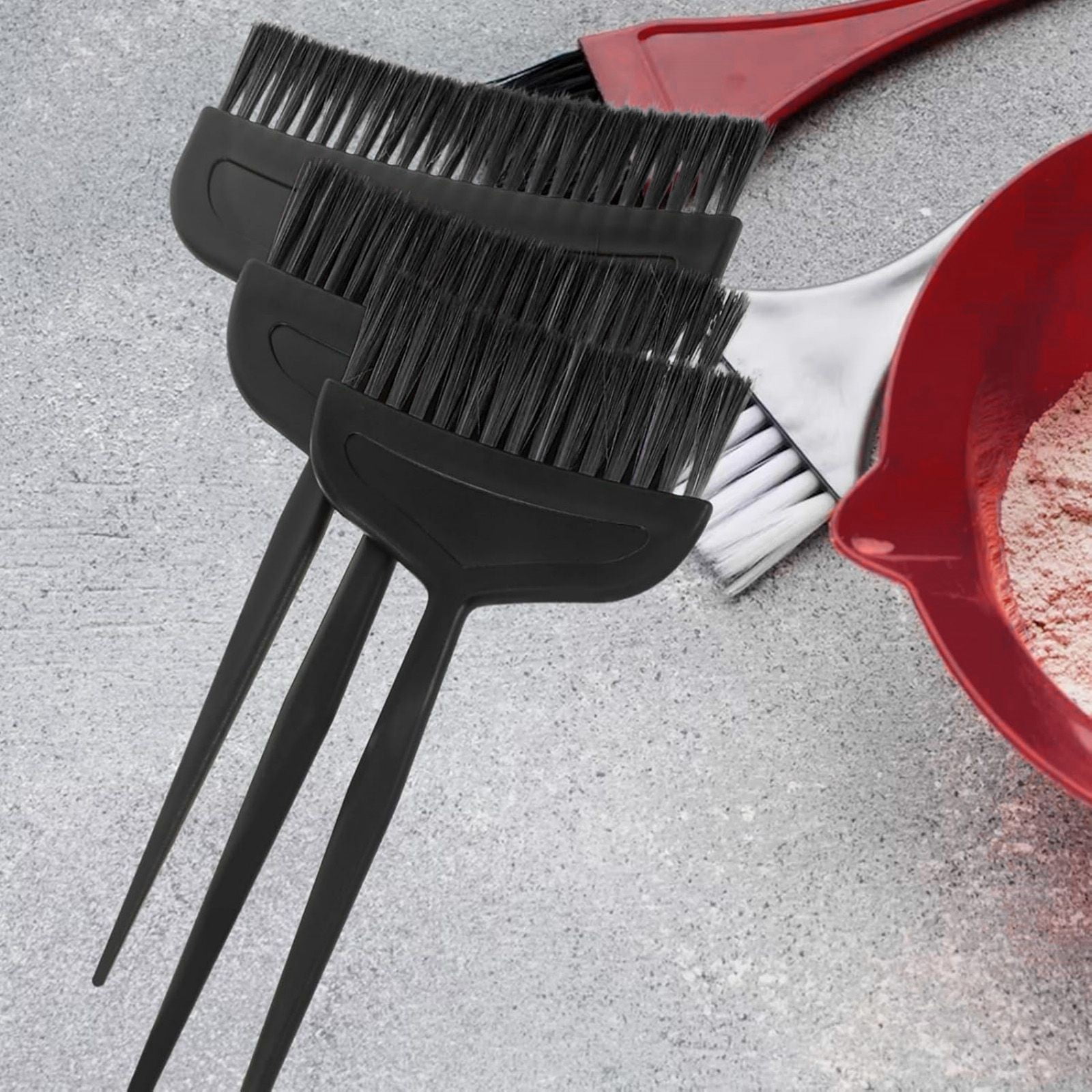 Hairdressing Brush for Oil Dyeing Salon Tools Soft Highlighting Perm ...