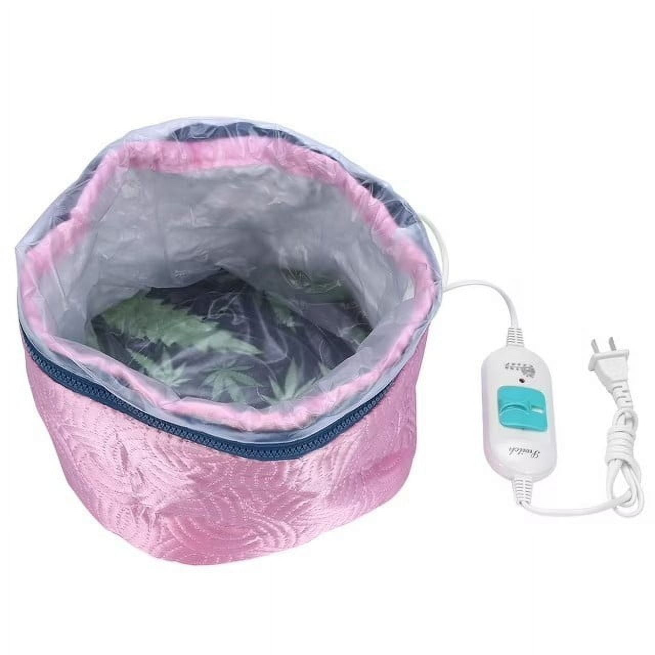 Hair Care Cap, Pink Hair Heat Treatment Cap, Deep Conditioning Heat Cap ...