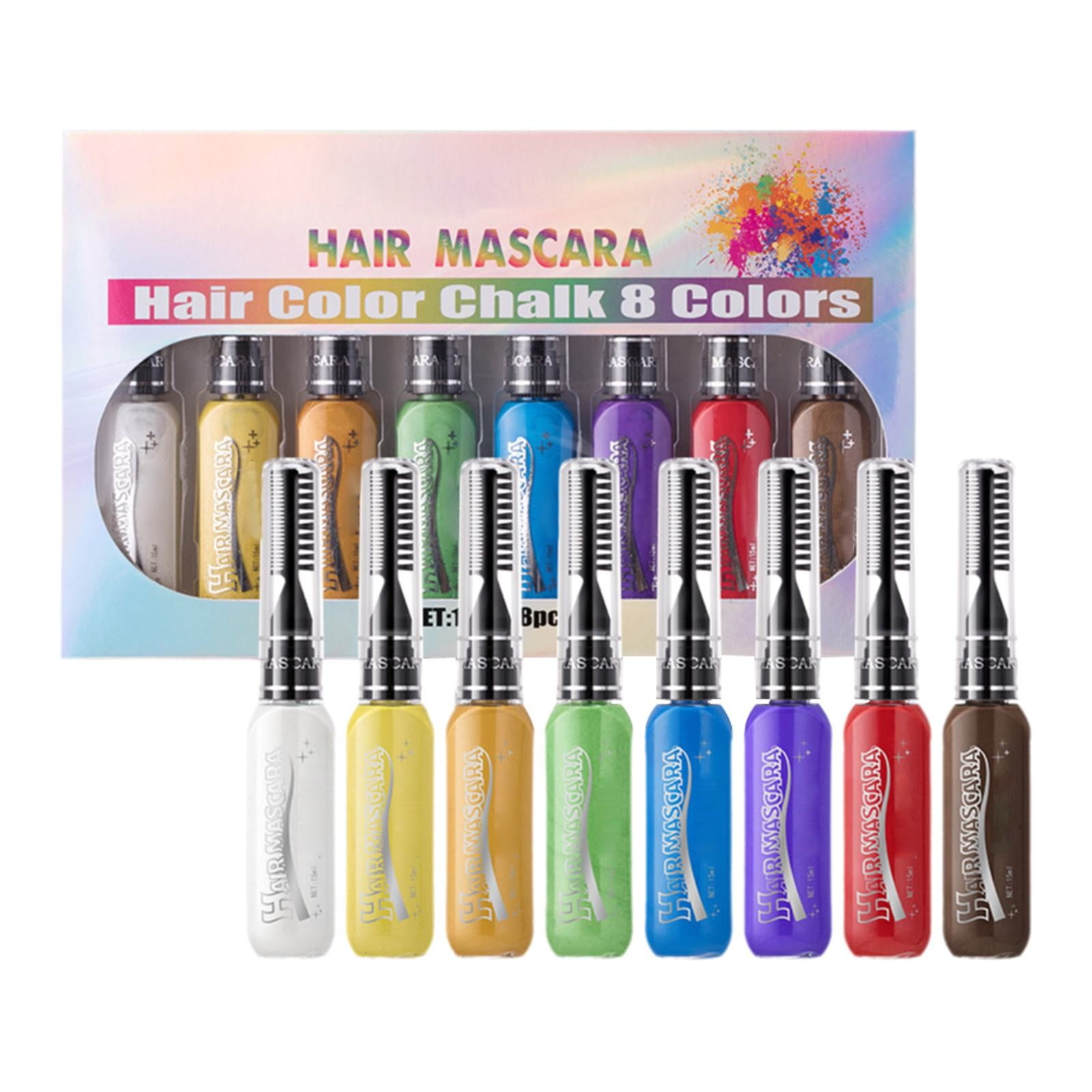 Hair Care Hair Chalk 8pcs Temporary Hair Color For Kids Washable Hair ...