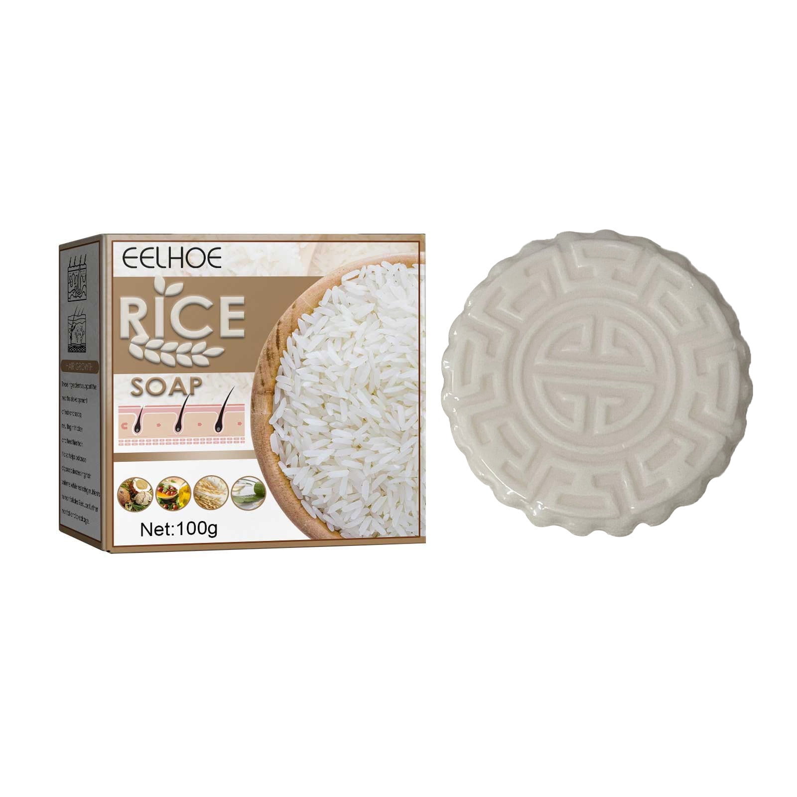 Hair Care Hair Loss Rice Shampoo Bar Rice Water Shampoo And Conditioner ...