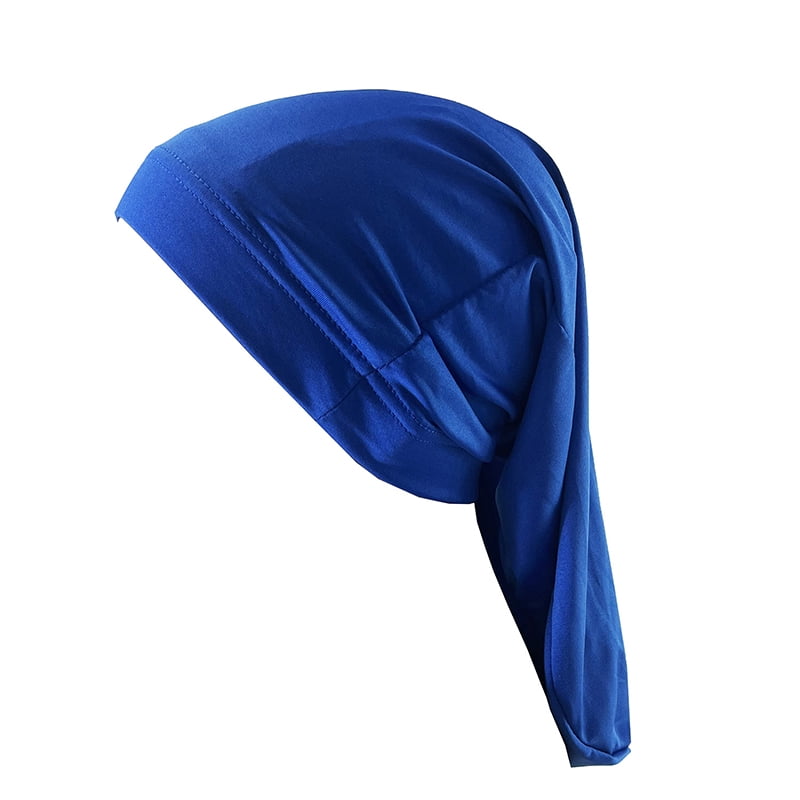 Hair Care Hats High Elastic Long Cap Hair Night Sleep Cap Satin Bonnet ...