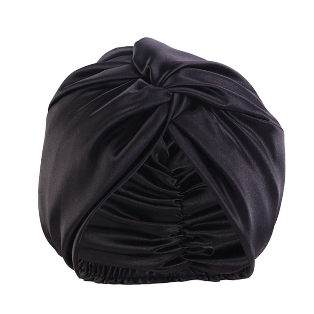 Hair Care Head Silk Sleeping Cap Long Hair Hat Sleeping Bonnet Cover ...