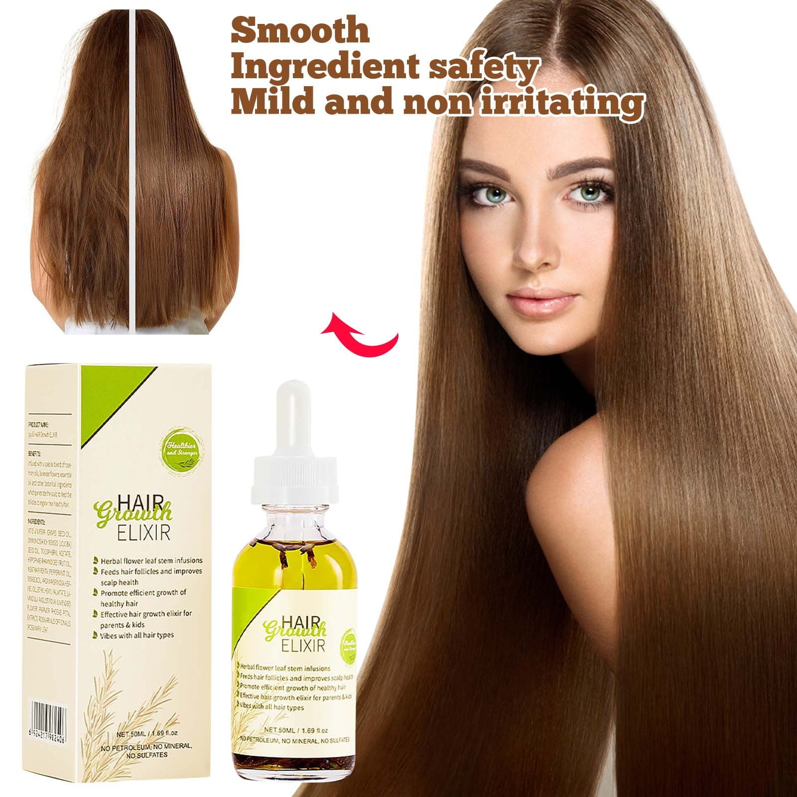 Hair Care Oil Nourishes Hair Helps Hair Makes Hair Soft And Smooth And ...