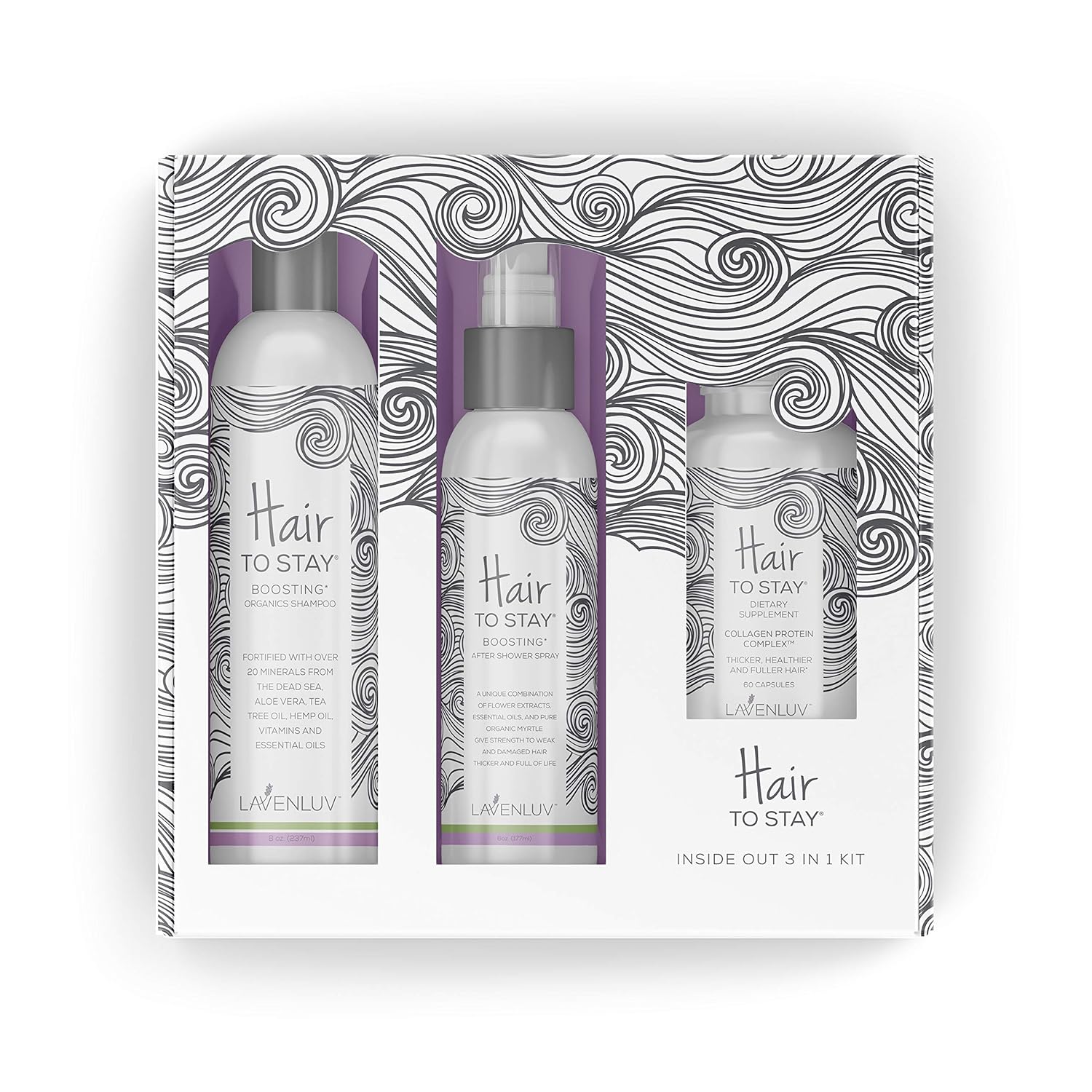 Hair Care Set 3pk - Walmart.com