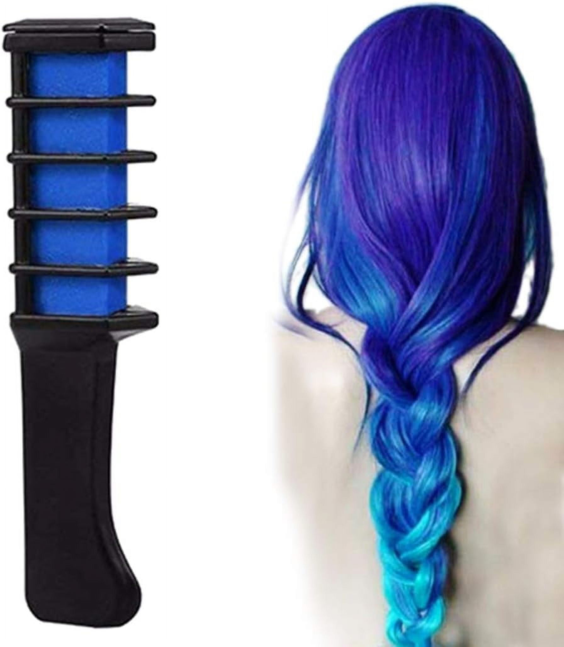 Hair Chalk Comb DIY Temporary Hair Color Comb Hair Color Stick for ...