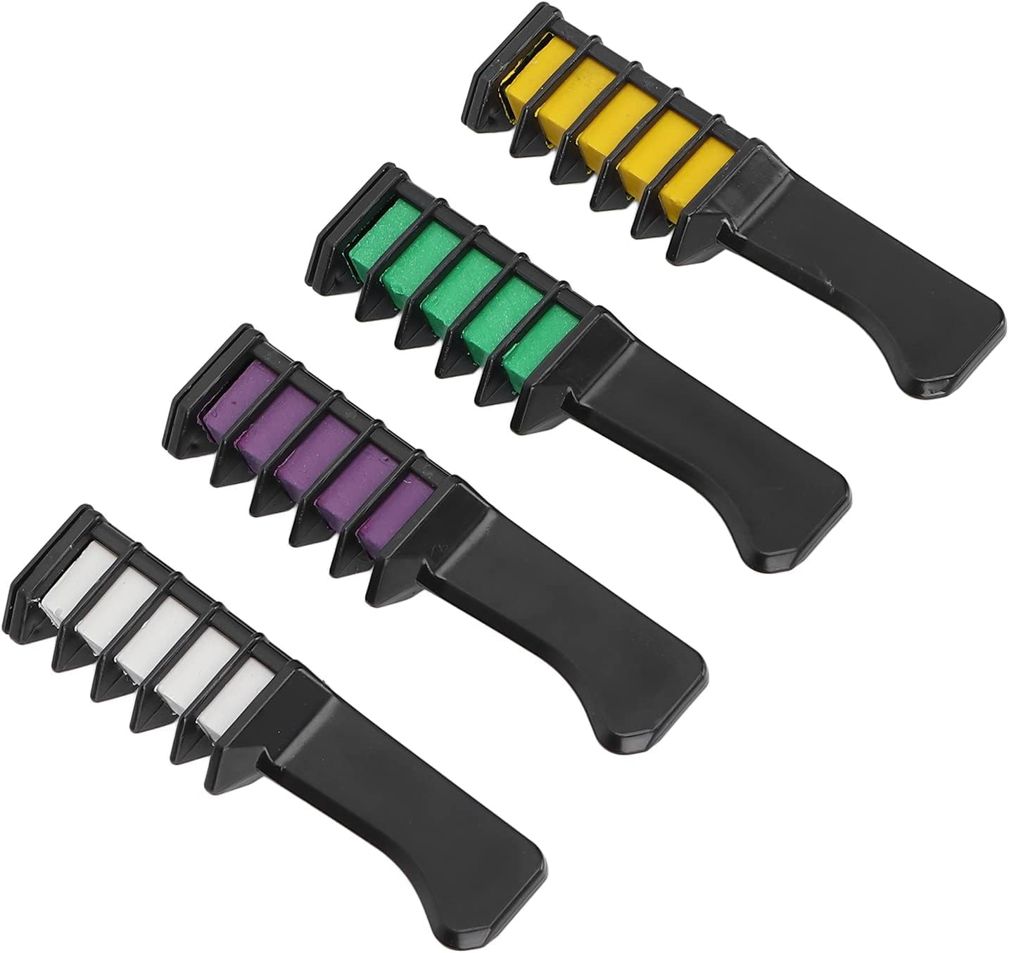 Hair Chalk Comb, Temporary Hair Chalk Professional Compact for Bar ...