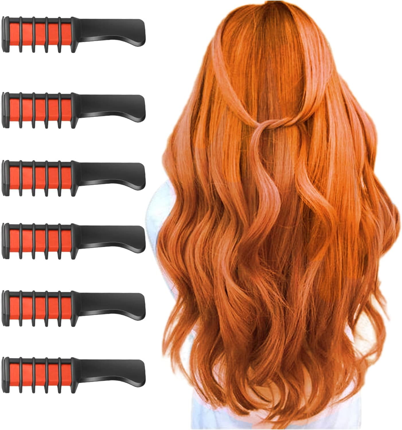 Hair Chalk for Kids Girls, Temporary Bright Hair Color Dye for Kids ...