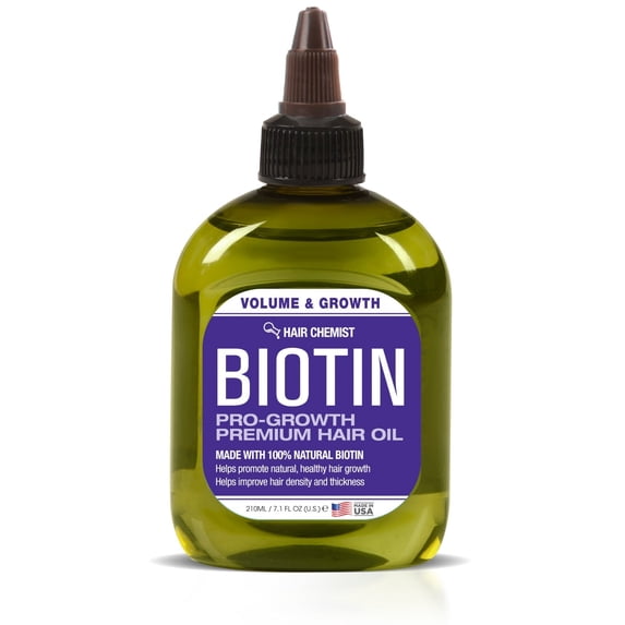 Hair Chemist Pro-Growth Biotin Hair Oil, Promotes Hair Growth ...