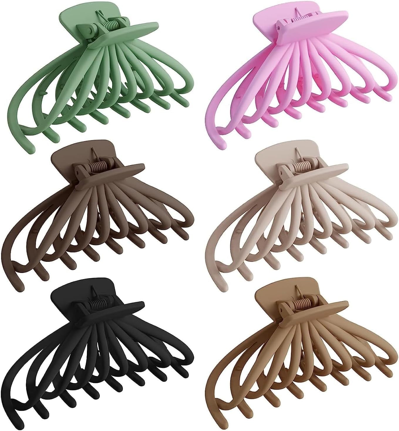 Hair Claw Clips for Women Thick Hair, 4.8 Inch Extra Large Hair Clips ...