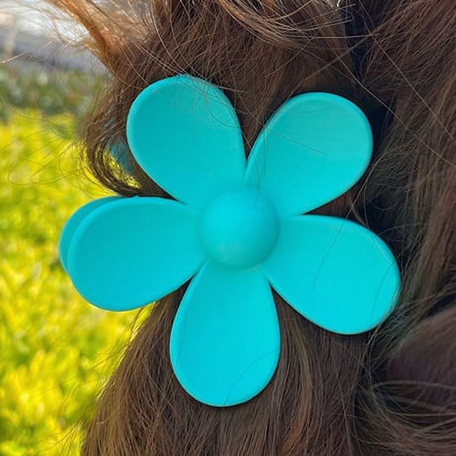 Hair Claws, Flower Hair Clips Barrettes Simple Cute French Design Hair ...