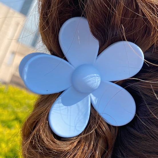 Hair Claws, Flower Hair Clips Barrettes Simple Cute French Design Hair ...