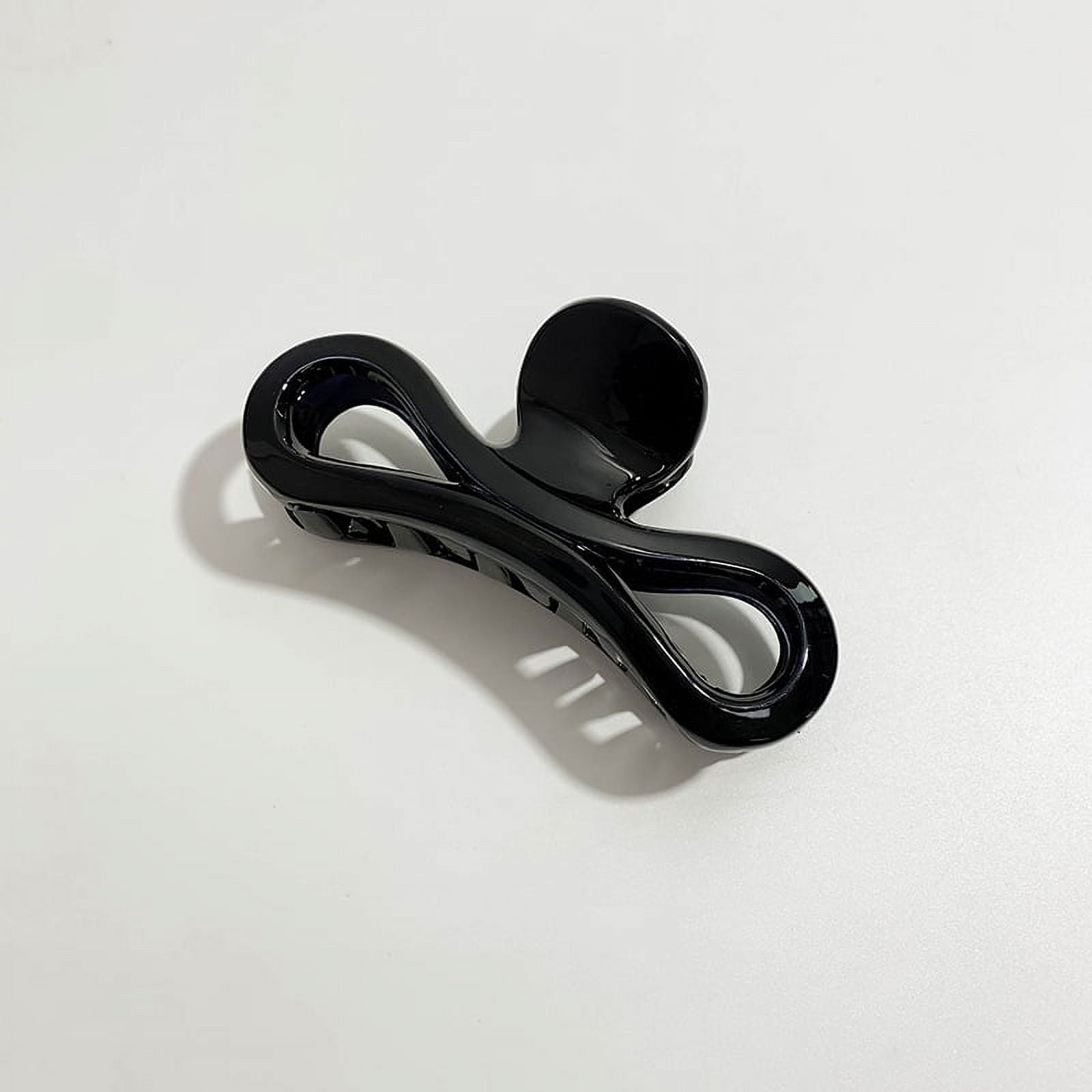 Hair Claws, Hair Clips Barrettes Acrylic Simple Cute French Design Hair ...