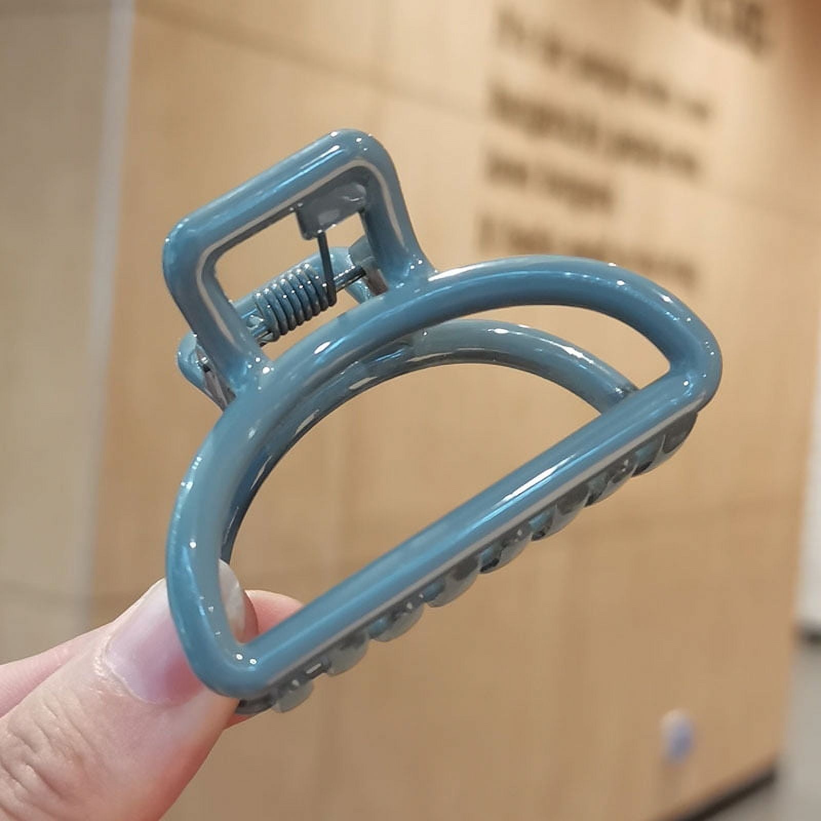 Hair Claws, Hair Clips Barrettes Acrylic Simple Cute French Design Hair ...