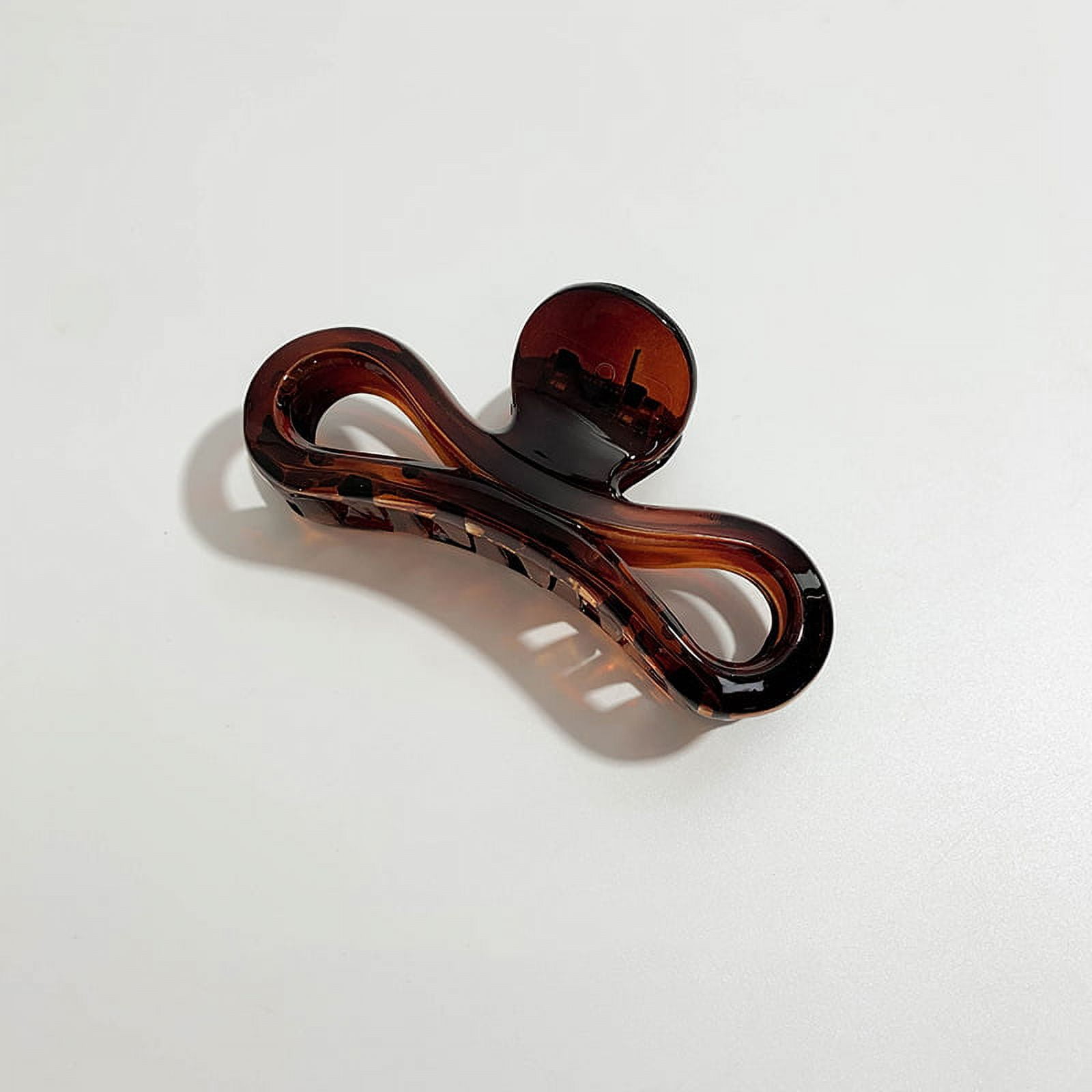 Hair Claws, Hair Clips Barrettes Acrylic Simple Cute French Design Hair ...