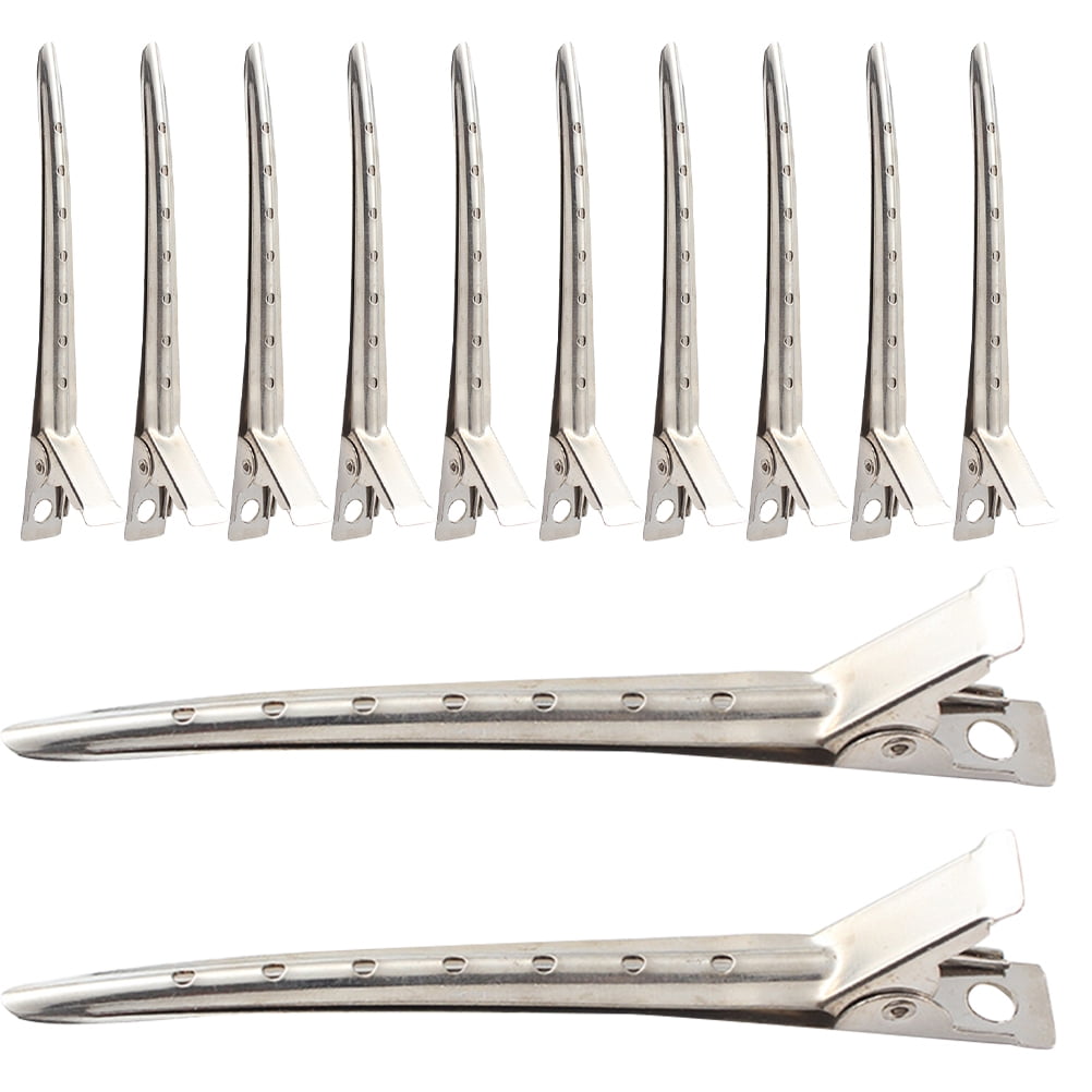 Hair Clip 12 Pcs Sectioning Clips Hairstylist Setting Alligator Curl ...