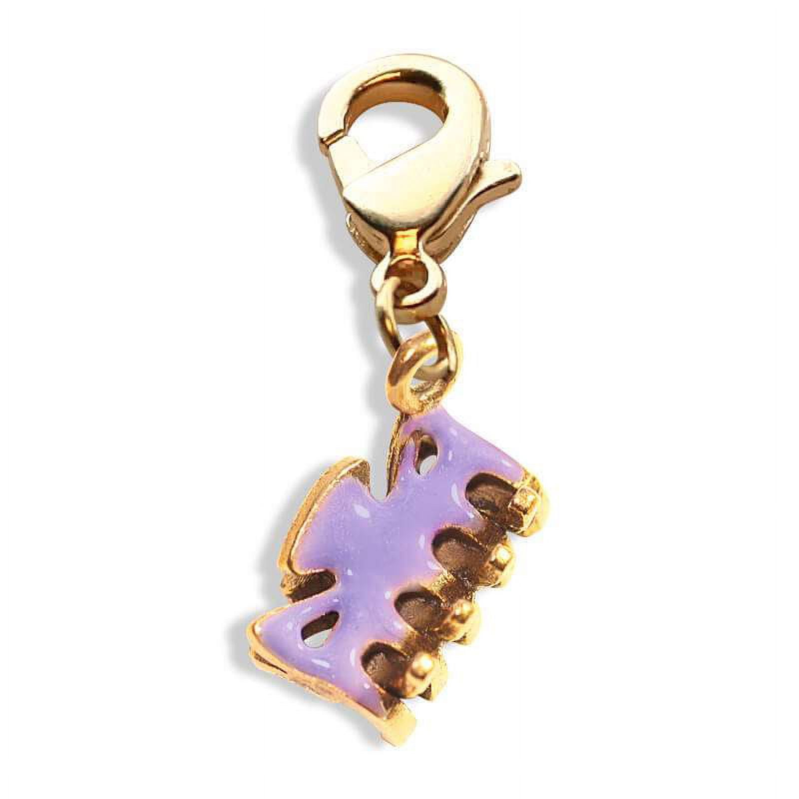 Hair Clip Charm Dangle in Gold - Walmart.com