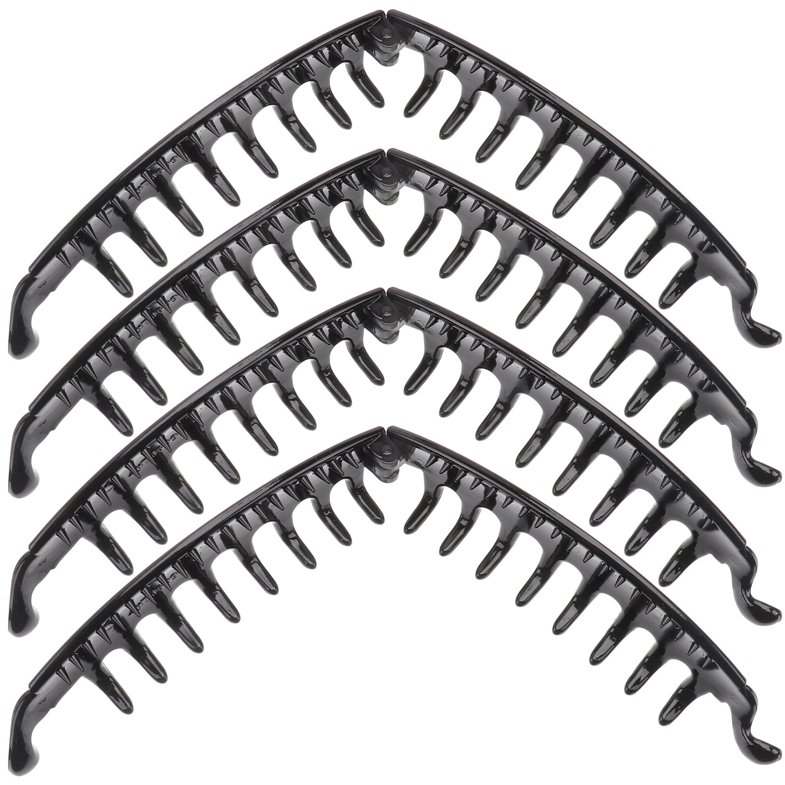 Hair Clip Claw Updo Ponytail Pin Barrettes for Women Toothed Women's ...