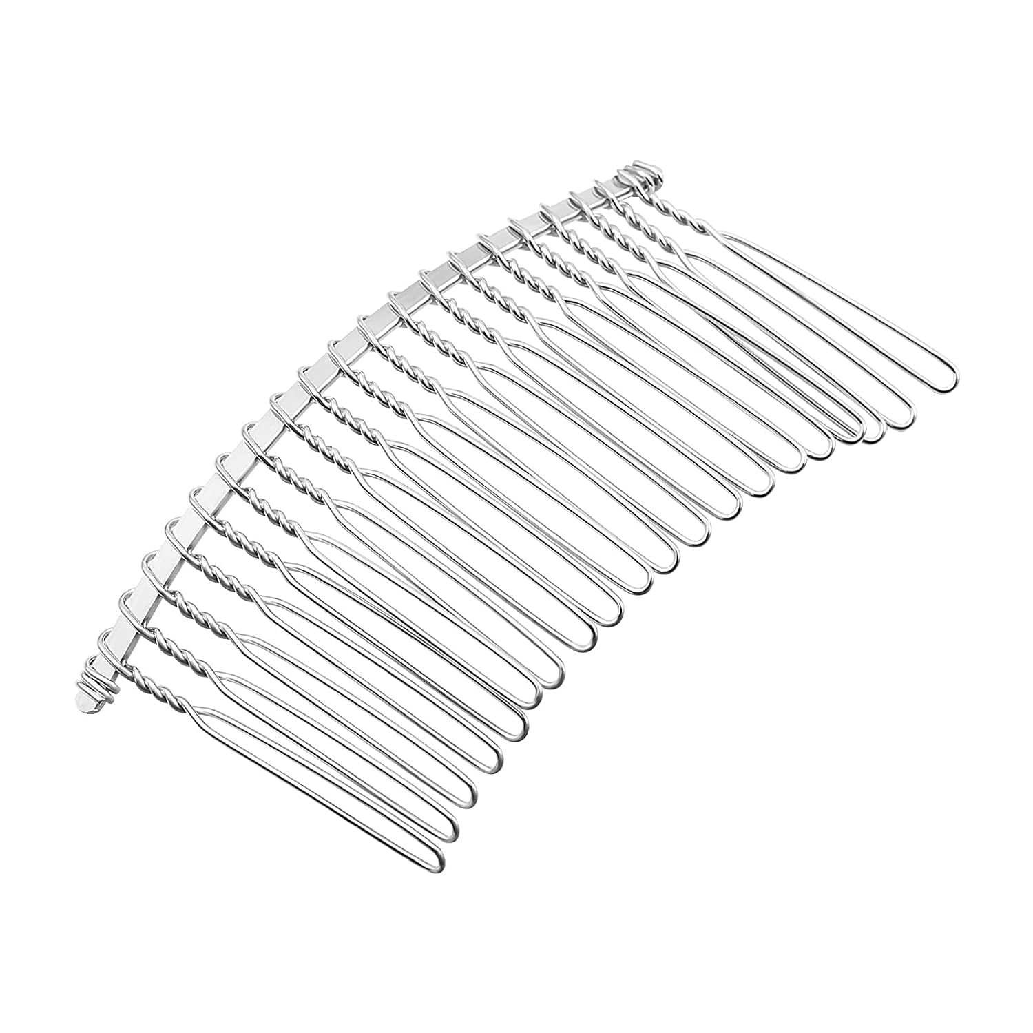 Hair Clip Combs 20 Teeth, Hair Side Combs Bridal Hair Clip Combs Metal ...