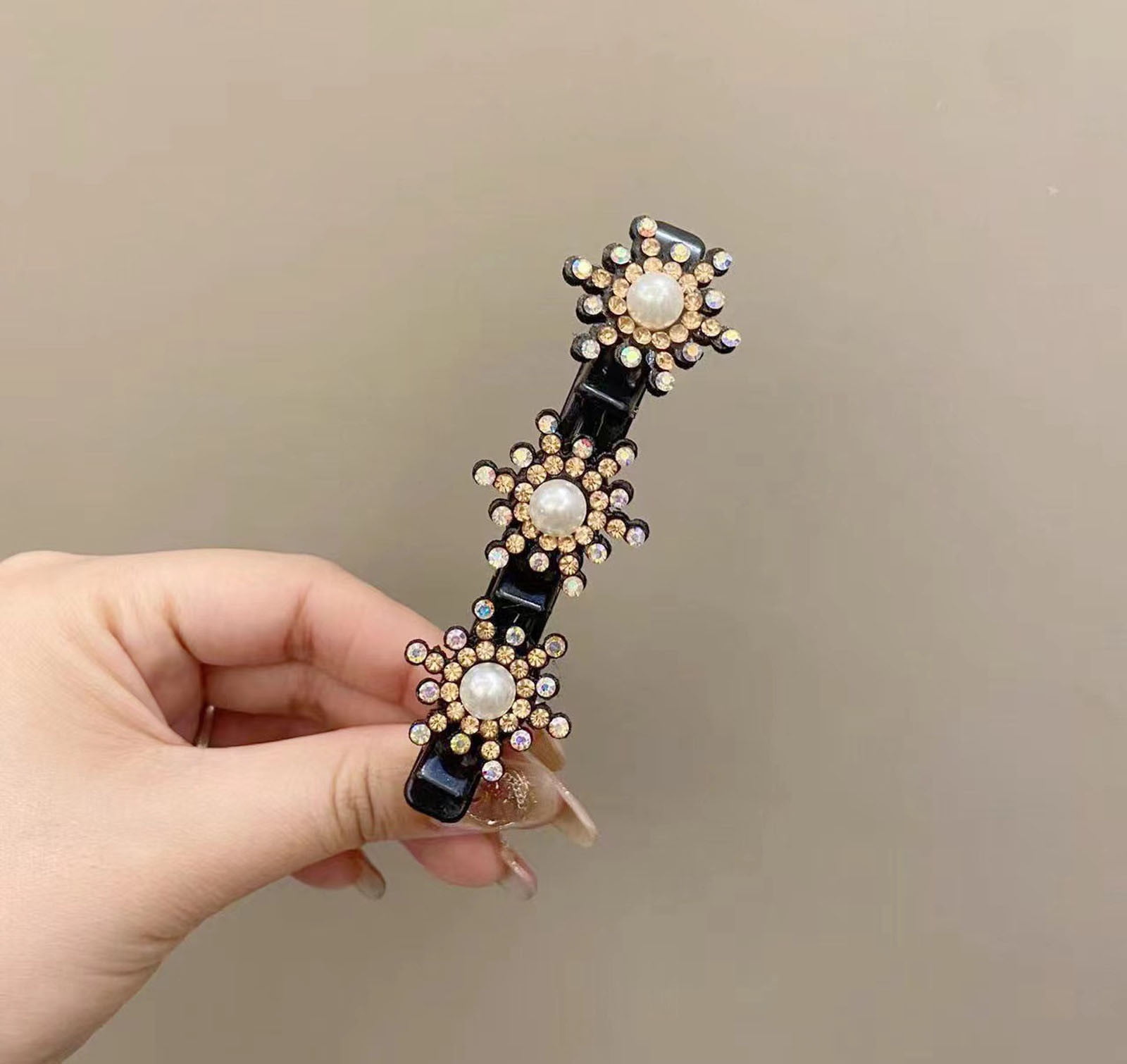 Hair Clip Weaving, Side Clip Artifacts, Adjustable Spring + Stainless ...