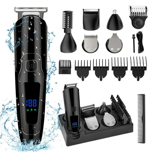 Multifunctional Beard Trimmer for Men, 4-in-1 Cordless Hair Clipper ...