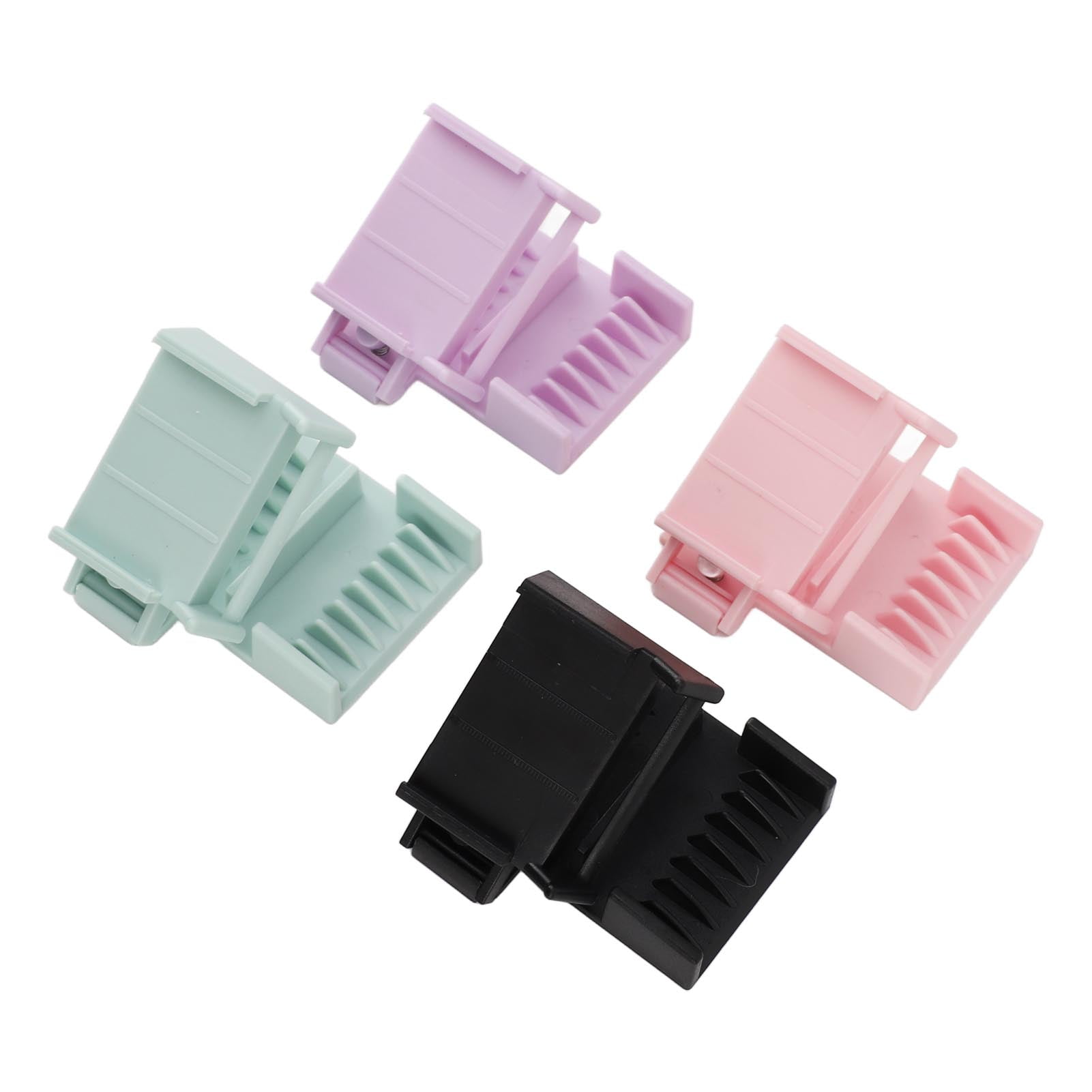 Hair Clipper Guards with Positioning Comb 4 Colors Nozzle Guide Comb ...