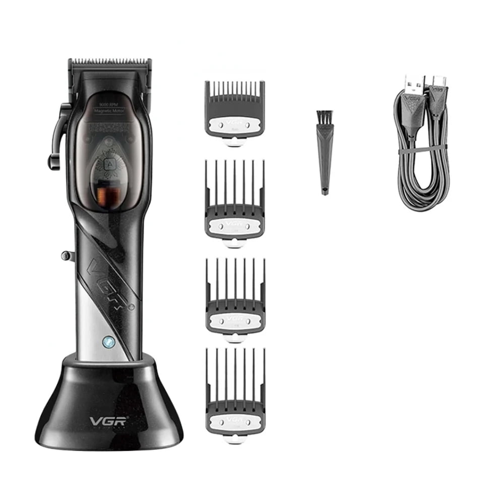 Hair Clipper Professional Hair Trimmer Barber Cordless Hair Cutting ...