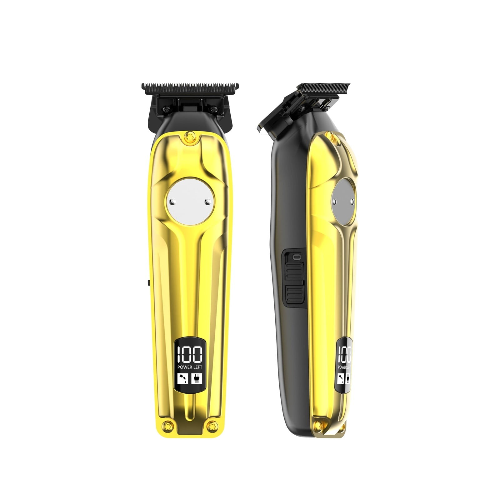 Hair Clipper Set Rechargeable Cordless Trimmer Kit for Barbers and Home ...