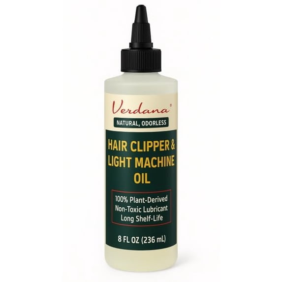 Hair Clipper & Trimmer Oil – 8 Fl Oz – Plant-Derived Light Machine Oil ...