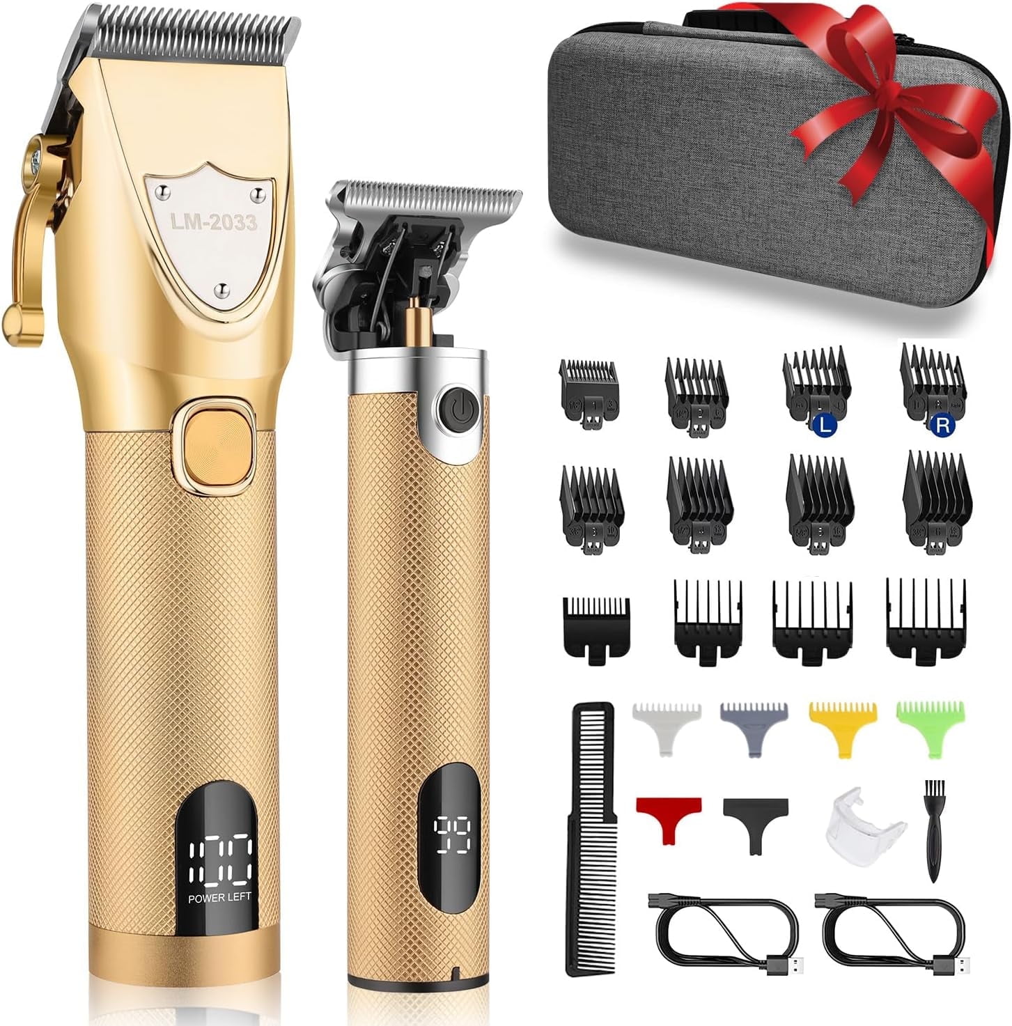 Hair Clippers Cordless Hair Trimmer Electric Barber Clippers - Zero ...