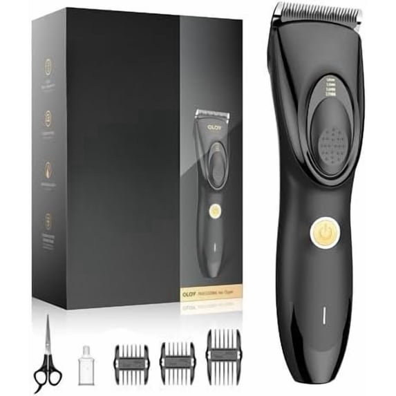 Hair Clippers for Men, Cordless Hair Clipper Kit, Adjustable 4 Length ...