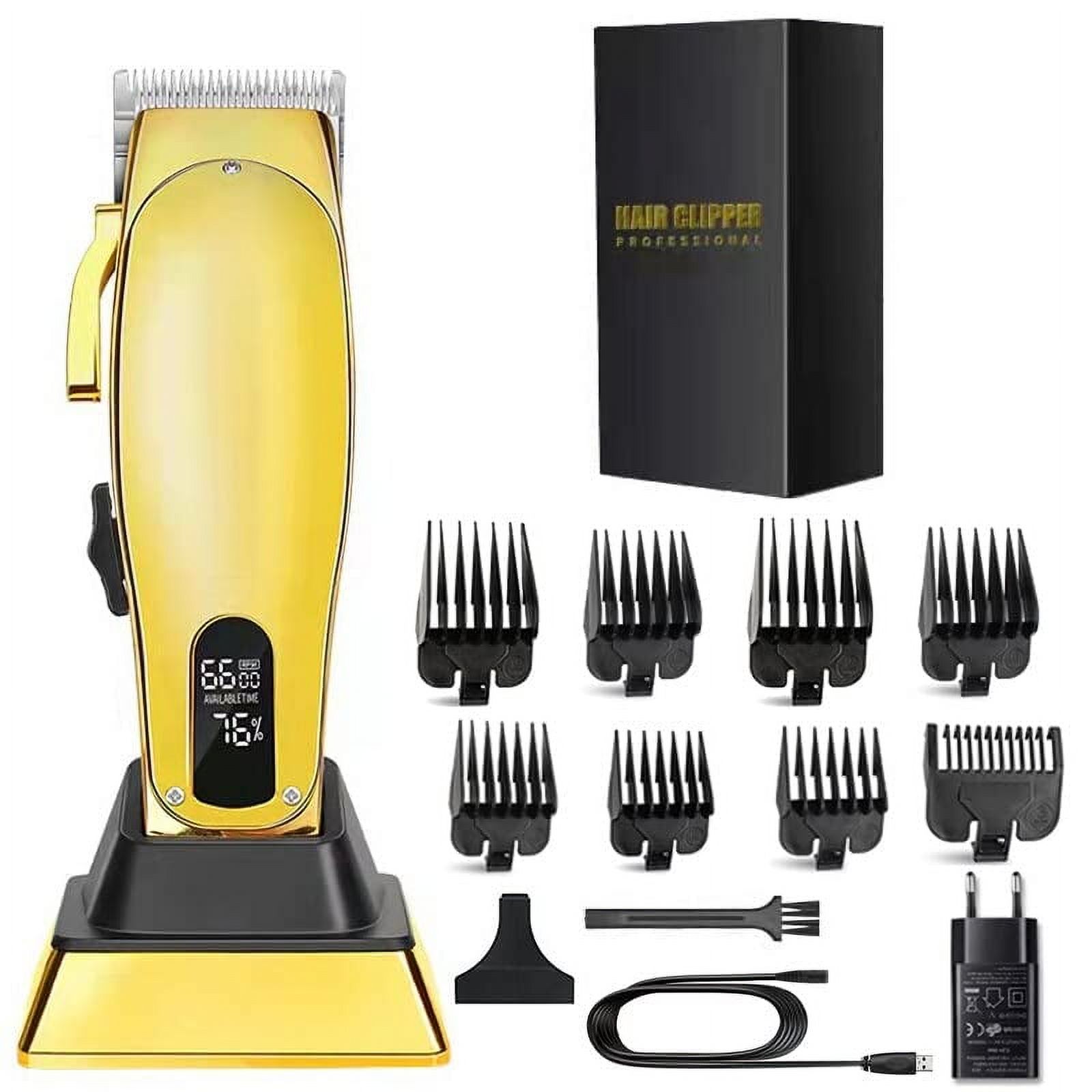 Hair Clippers for Men, Full metal professional hair clipper electric ...