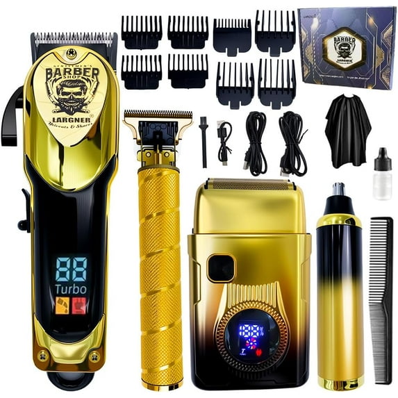 Hair Clippers for Men Professional - 4 in 1 Men Electric Shaver Razor ...