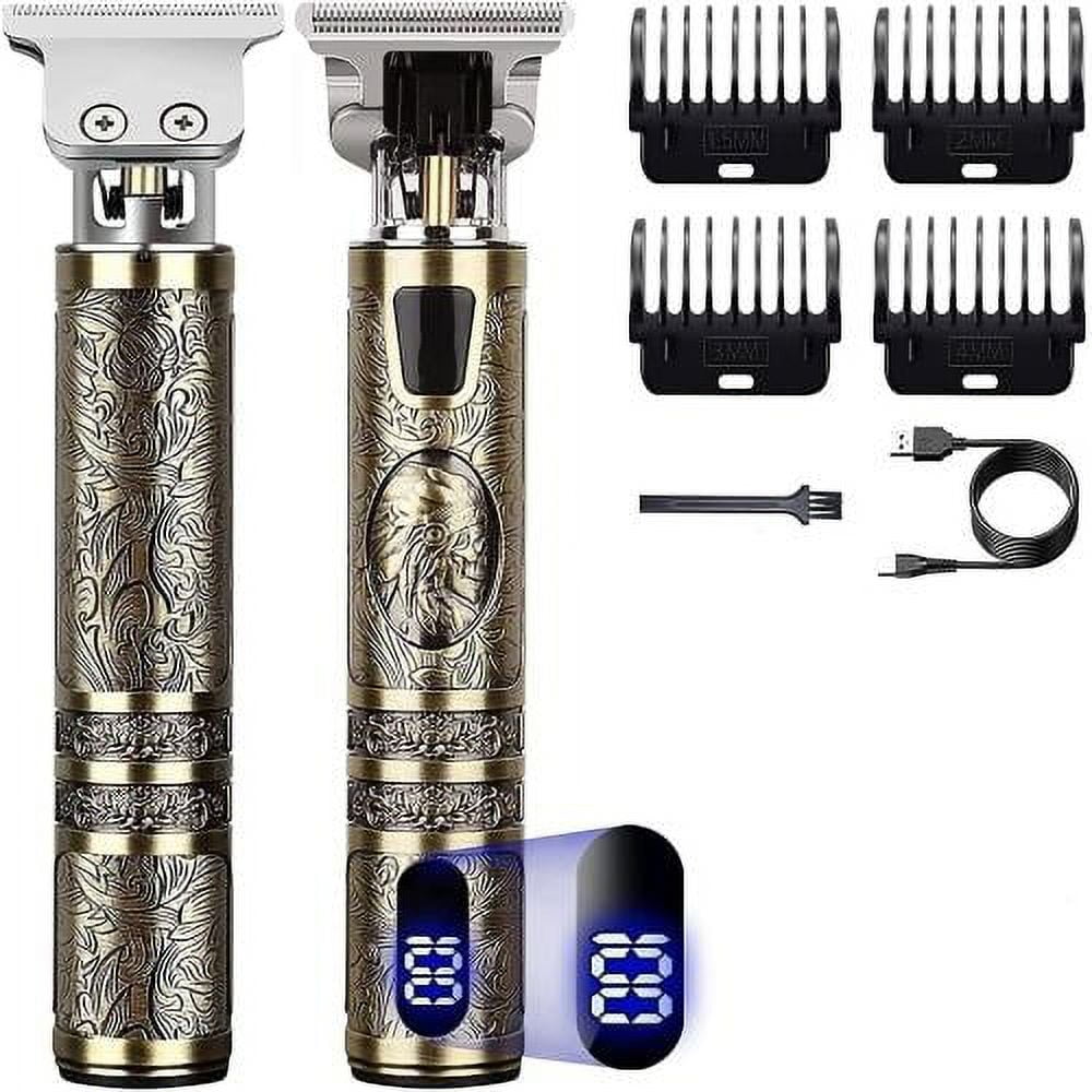 Hair Clippers for Men, Professional Hair Trimmer Zero Gapped T-Blade ...