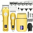 Hair Clippers Professional Cordless For Men, Electric Foil Shavers ...