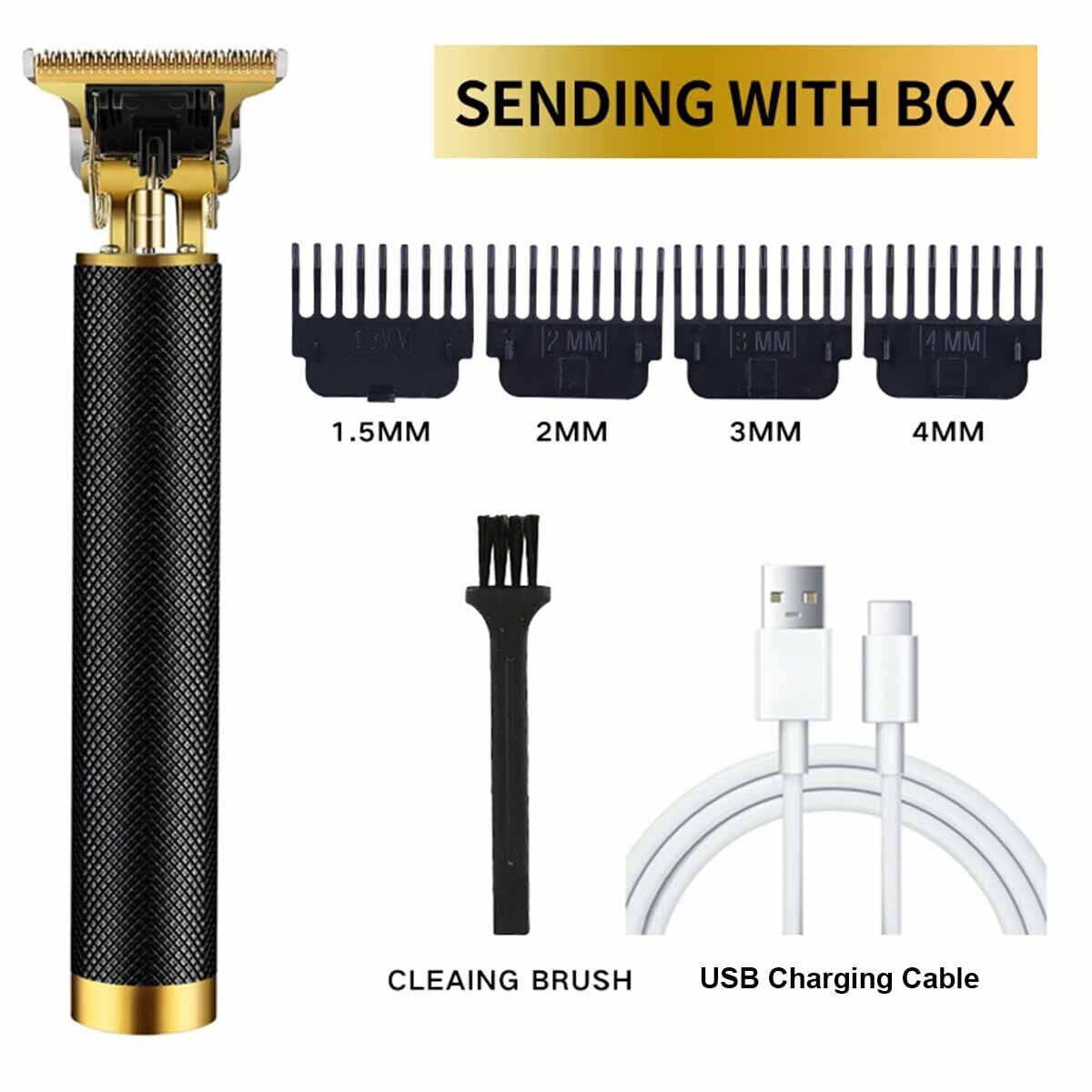Hair Clippers Shaving Trimmer Machine Beard Cutting Cordless Barber ...