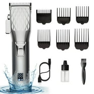 Vacutrim Vacuum Cordless Mens Beard Trimmer, Rechargeable Electric ...