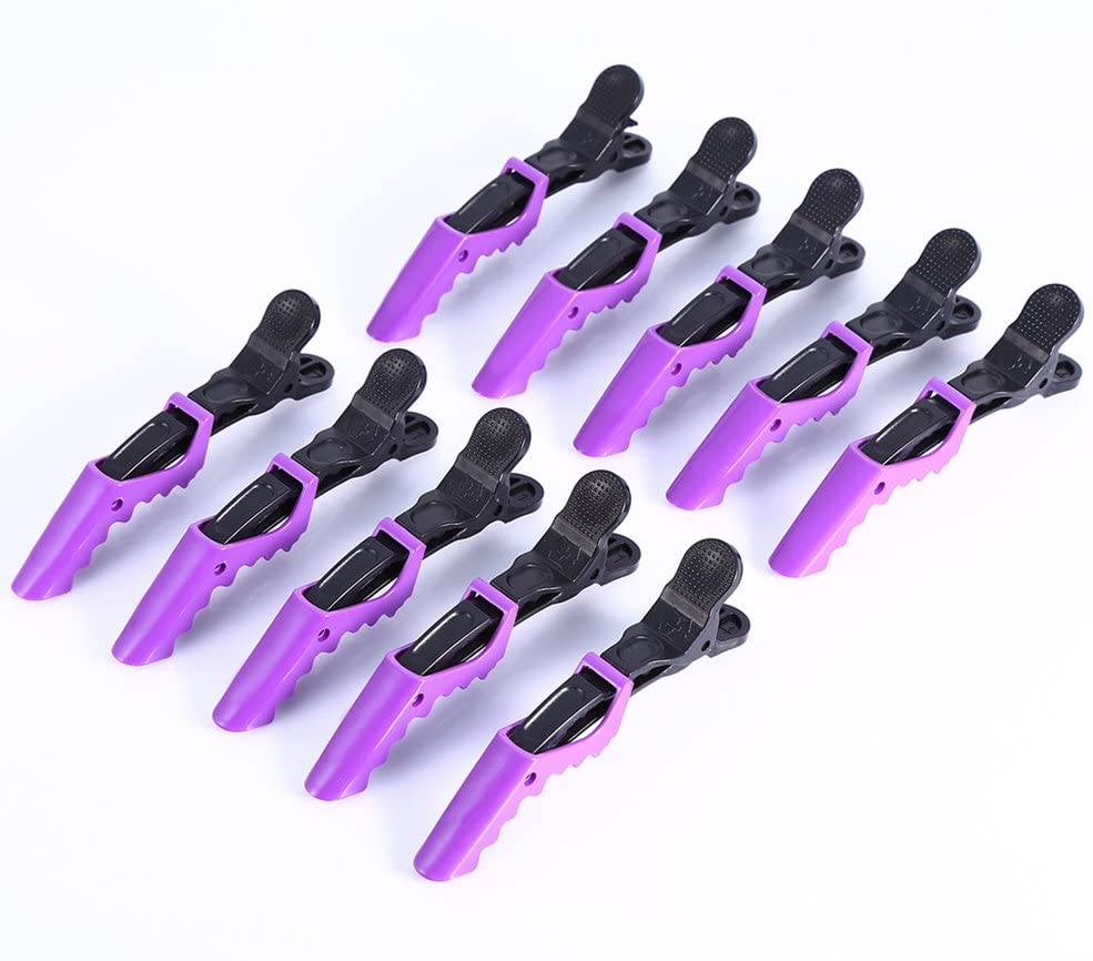 Hair Clips 10 pcs,Premium Hair Clip, Clips for Hair, Non-Slip Alligator ...