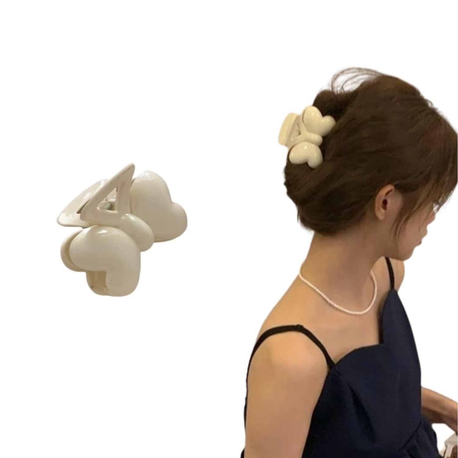 Hair Clips, Claw Clips, Cute Bow Hair Claw Clips for Girls Women, Shark ...