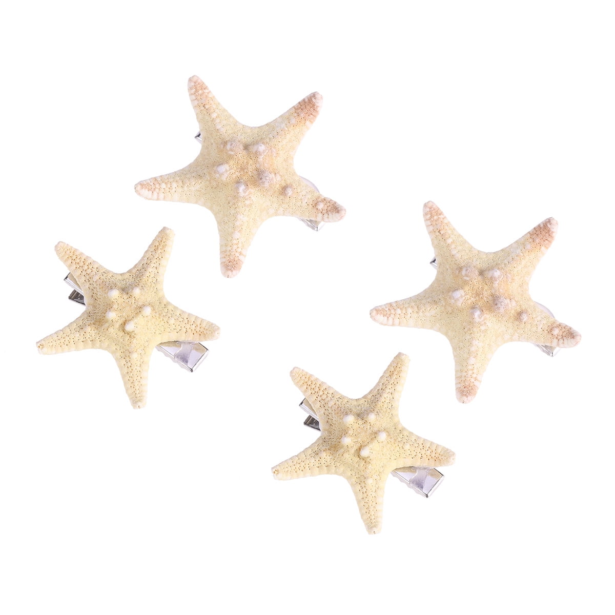 Hair Clips Clip Mermaid Star Shells Girls Clip Accessories Five Pointed ...