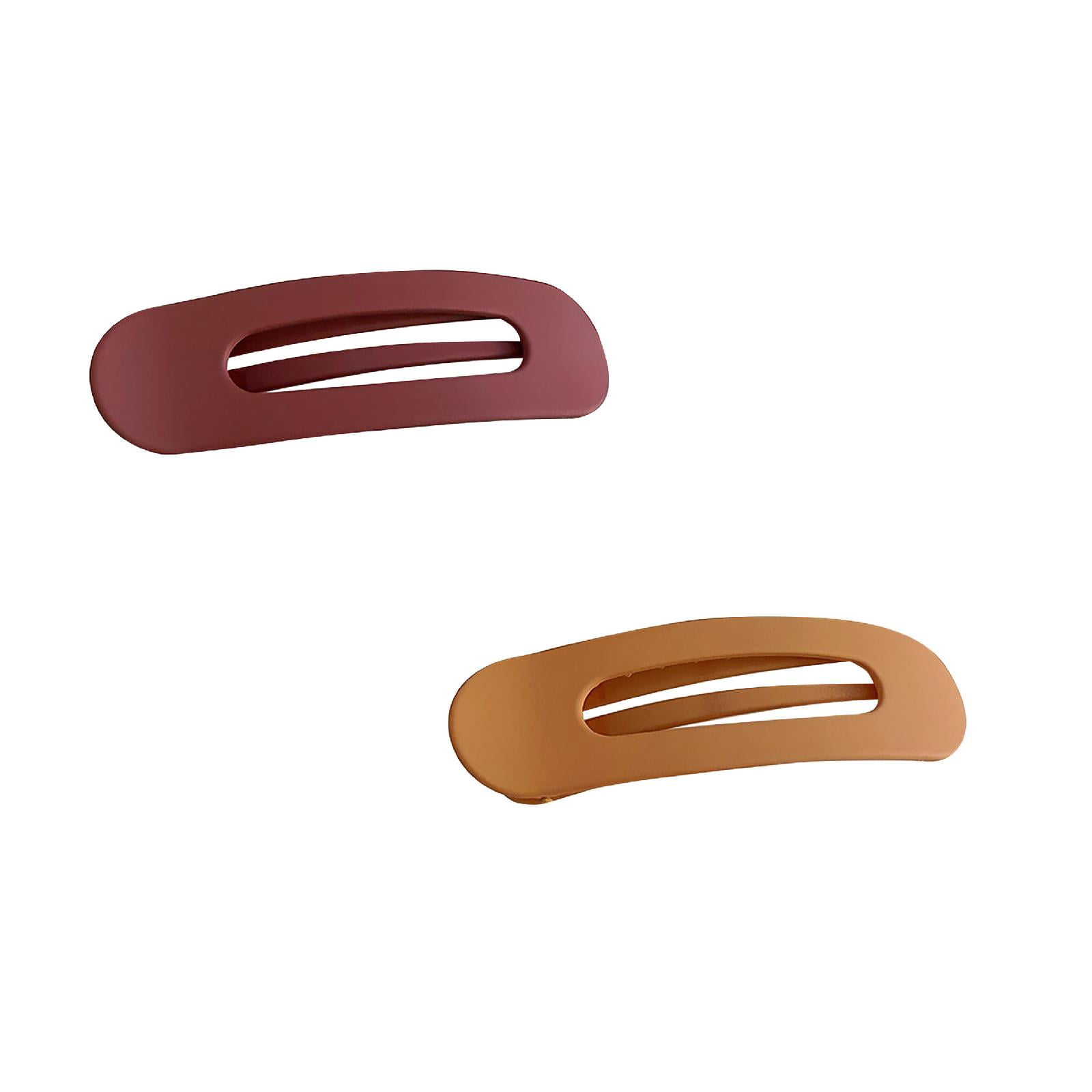 Hair Clips Clip Side Frosted Toothed Hair Clip For Women Girls Acrylic ...