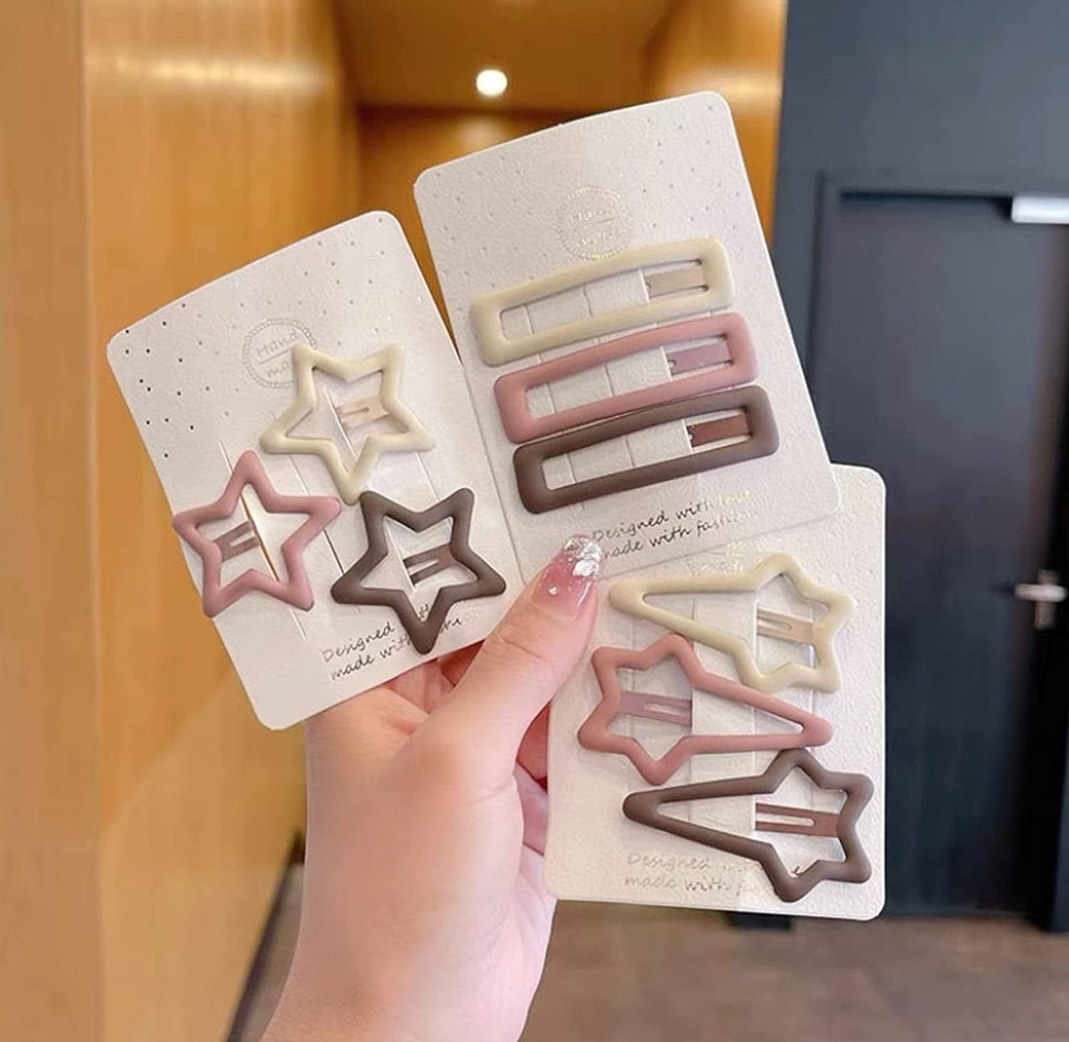 Hair Clips for Girls,No Slip Metal Snap Hair Clips Barrettes for Teens ...